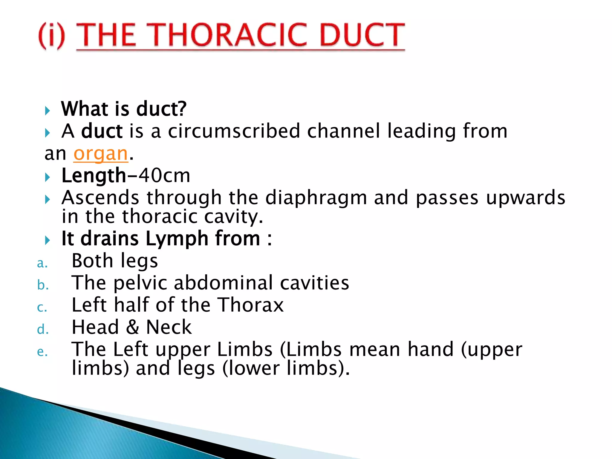 Anatomy and physiology of Lymphatic System | PPTX