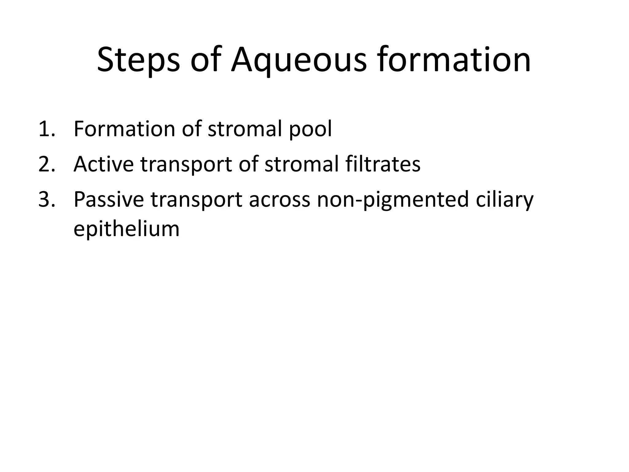 Anatomy and physiology of aqueous humor | PPTX