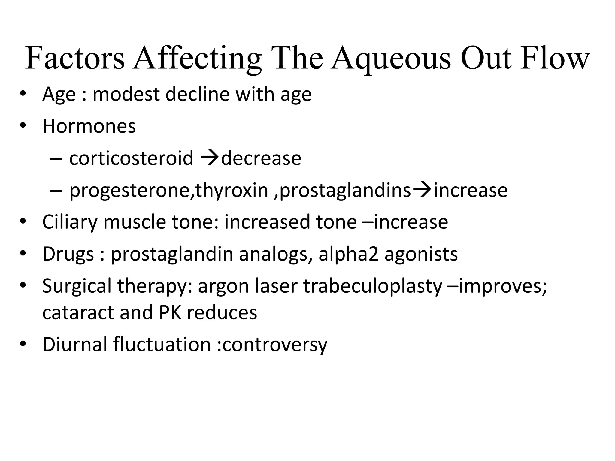 Anatomy and physiology of aqueous humor | PPTX