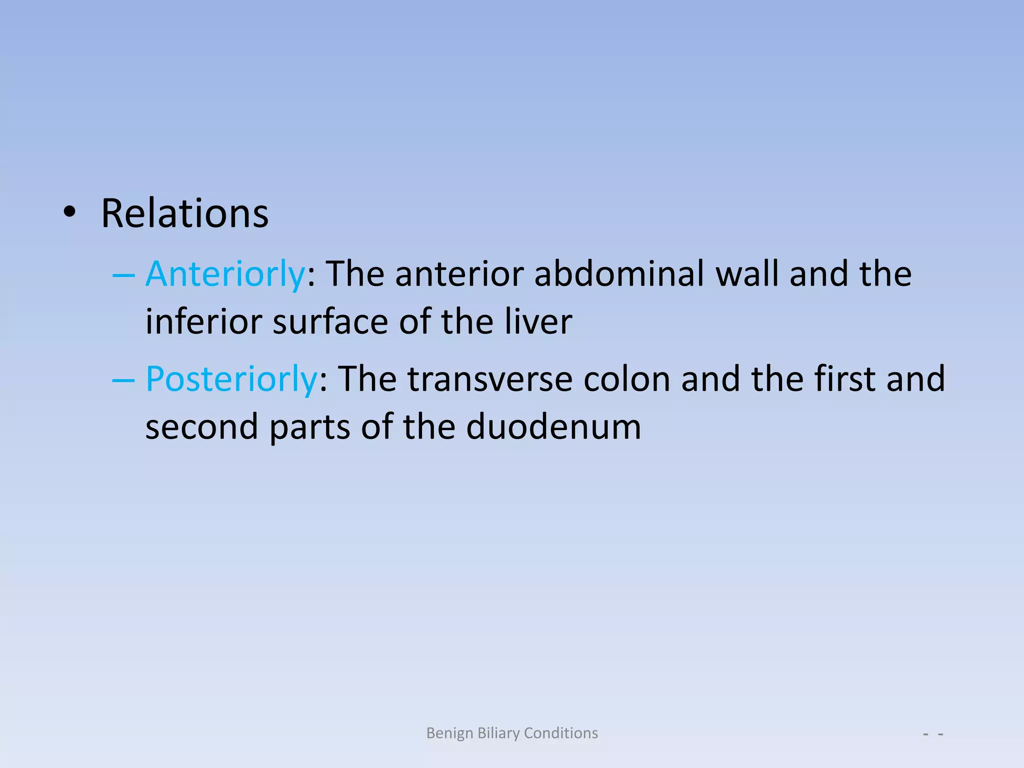 Anatomy and physiology of biliary tree | PPTX