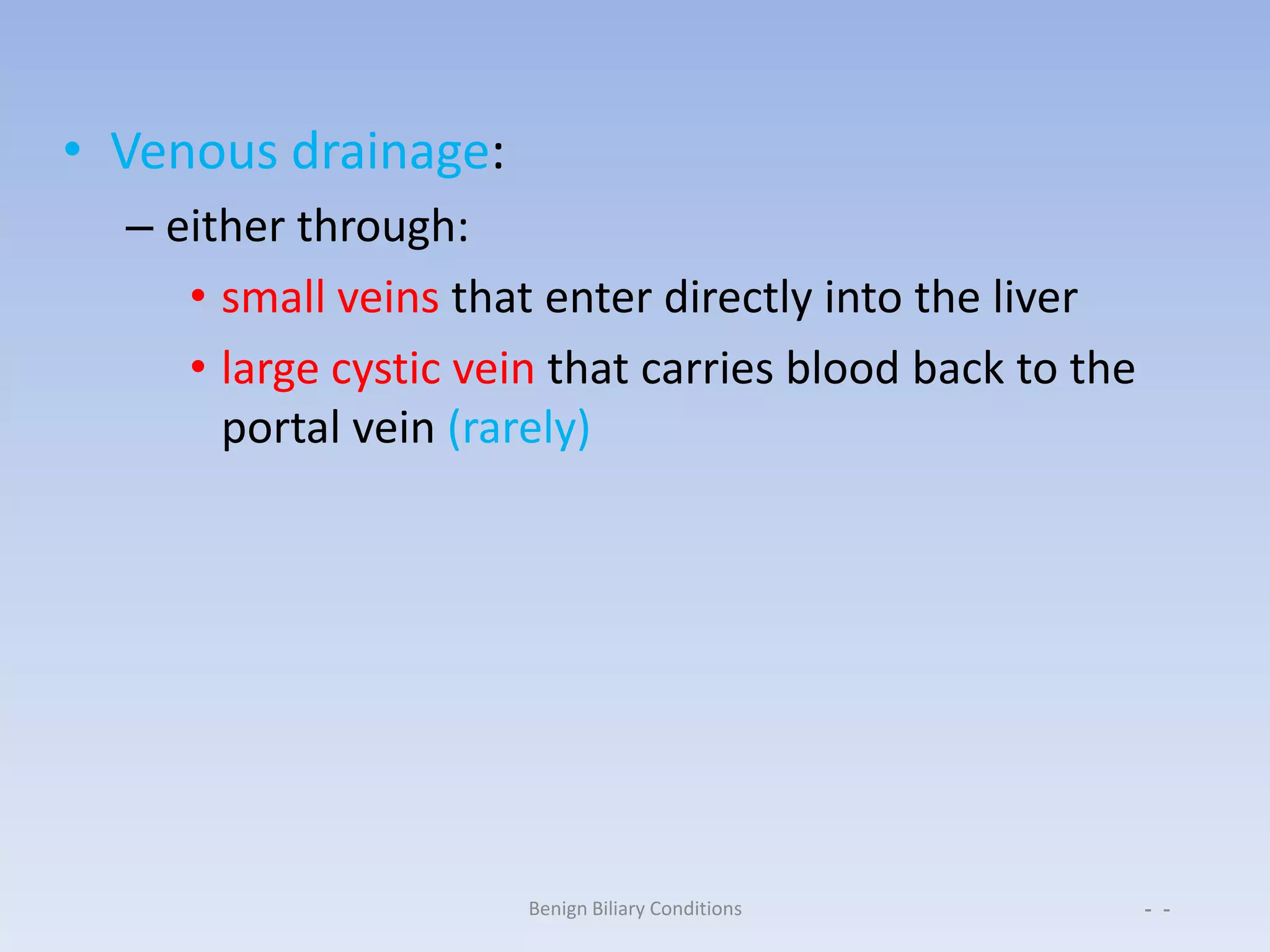 Anatomy and physiology of biliary tree | PPTX
