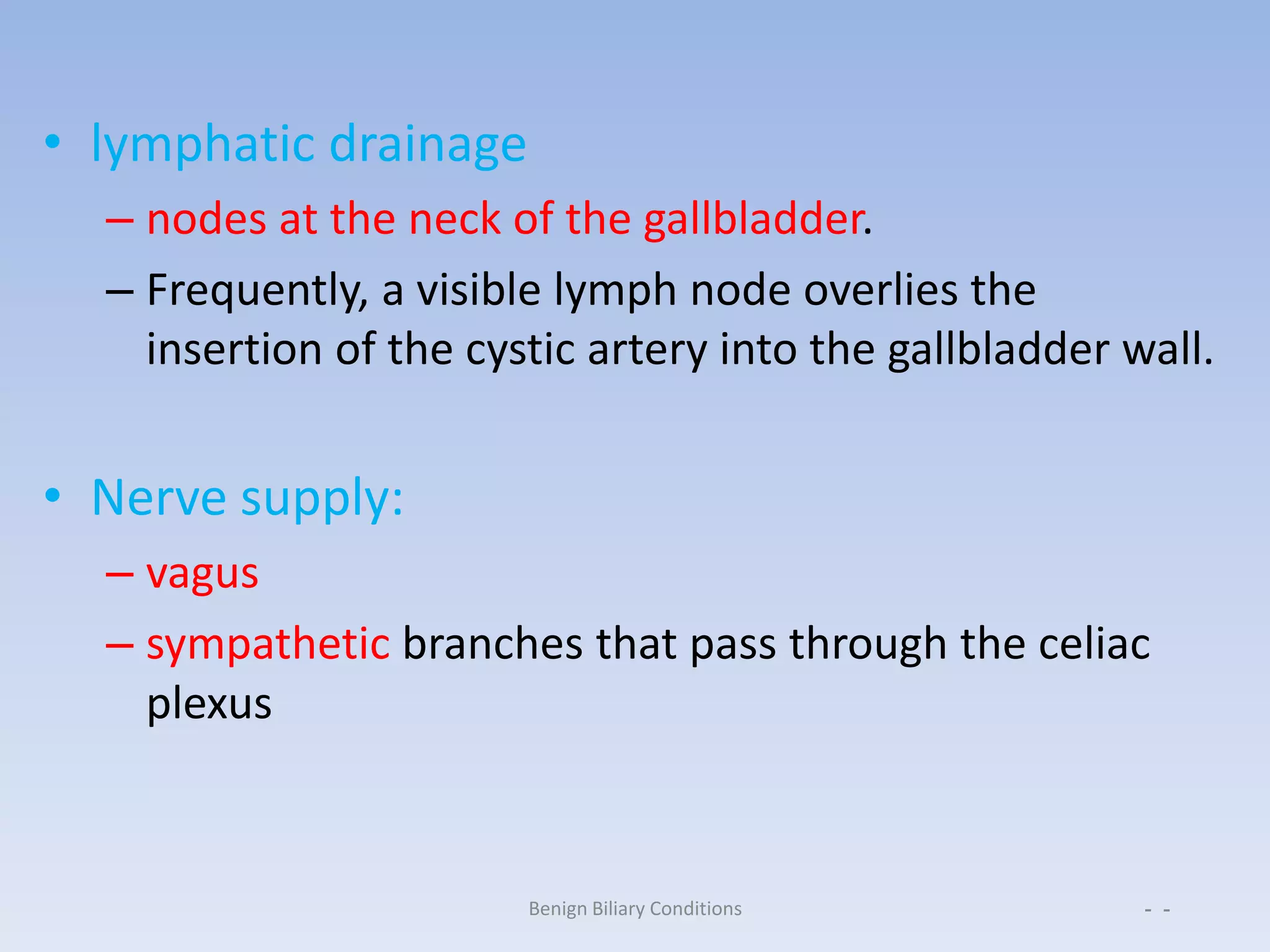 Anatomy and physiology of biliary tree | PPTX