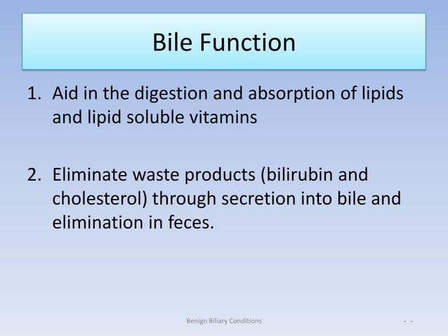 Anatomy and physiology of biliary tree | PPTX