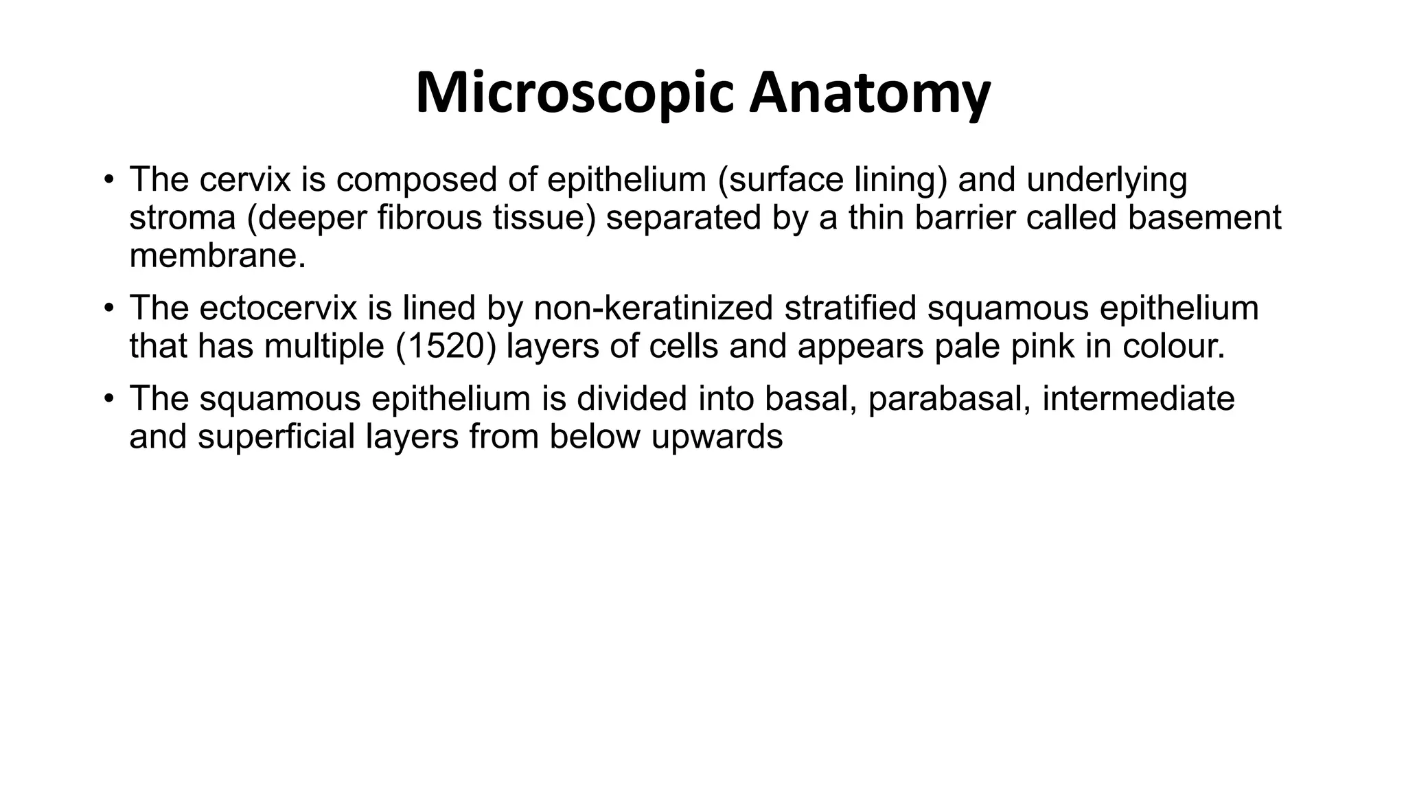 Anatomy and Physiology of cervix.pptx