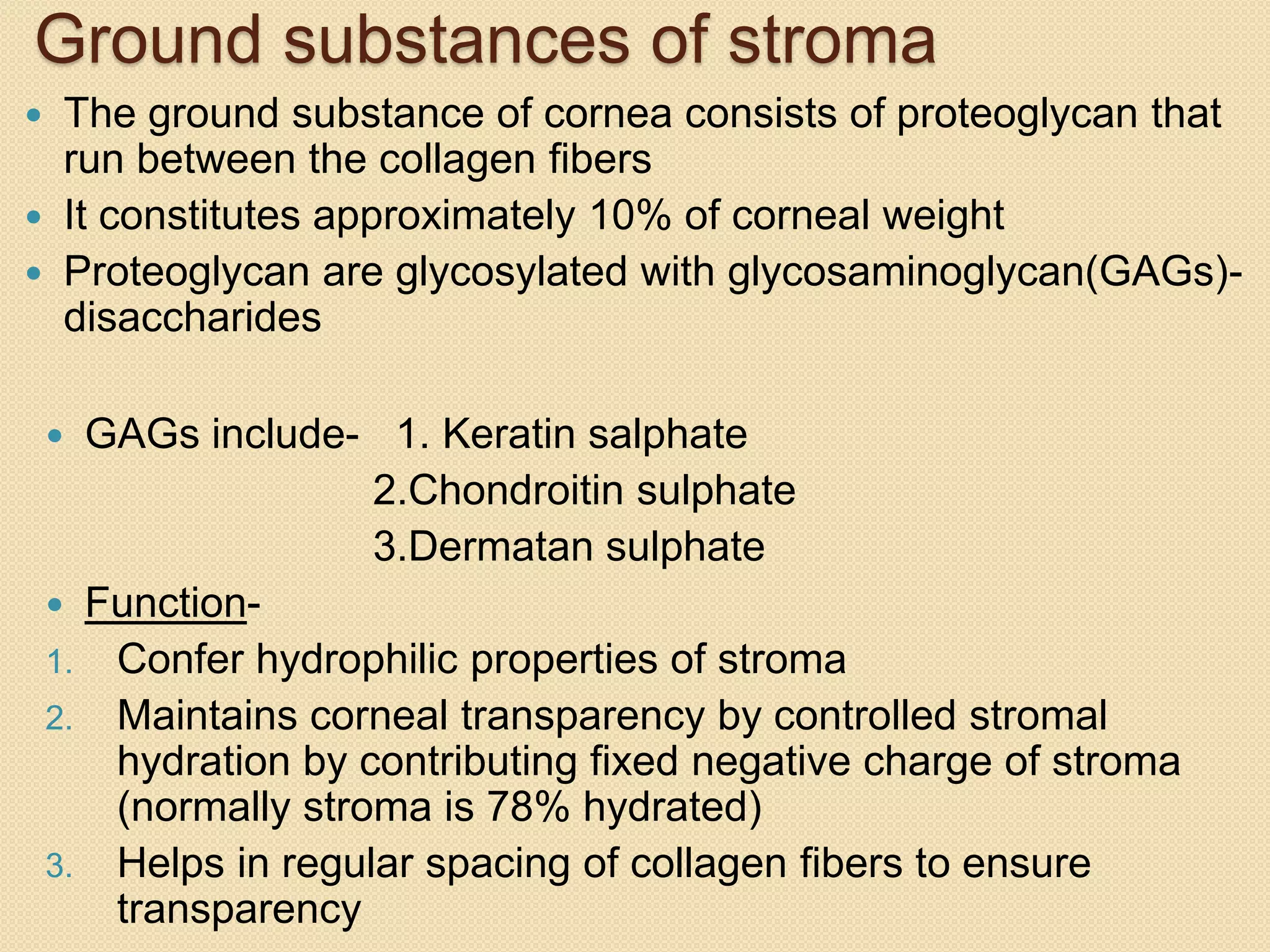 Anatomy and physiology of cornea | PPTX