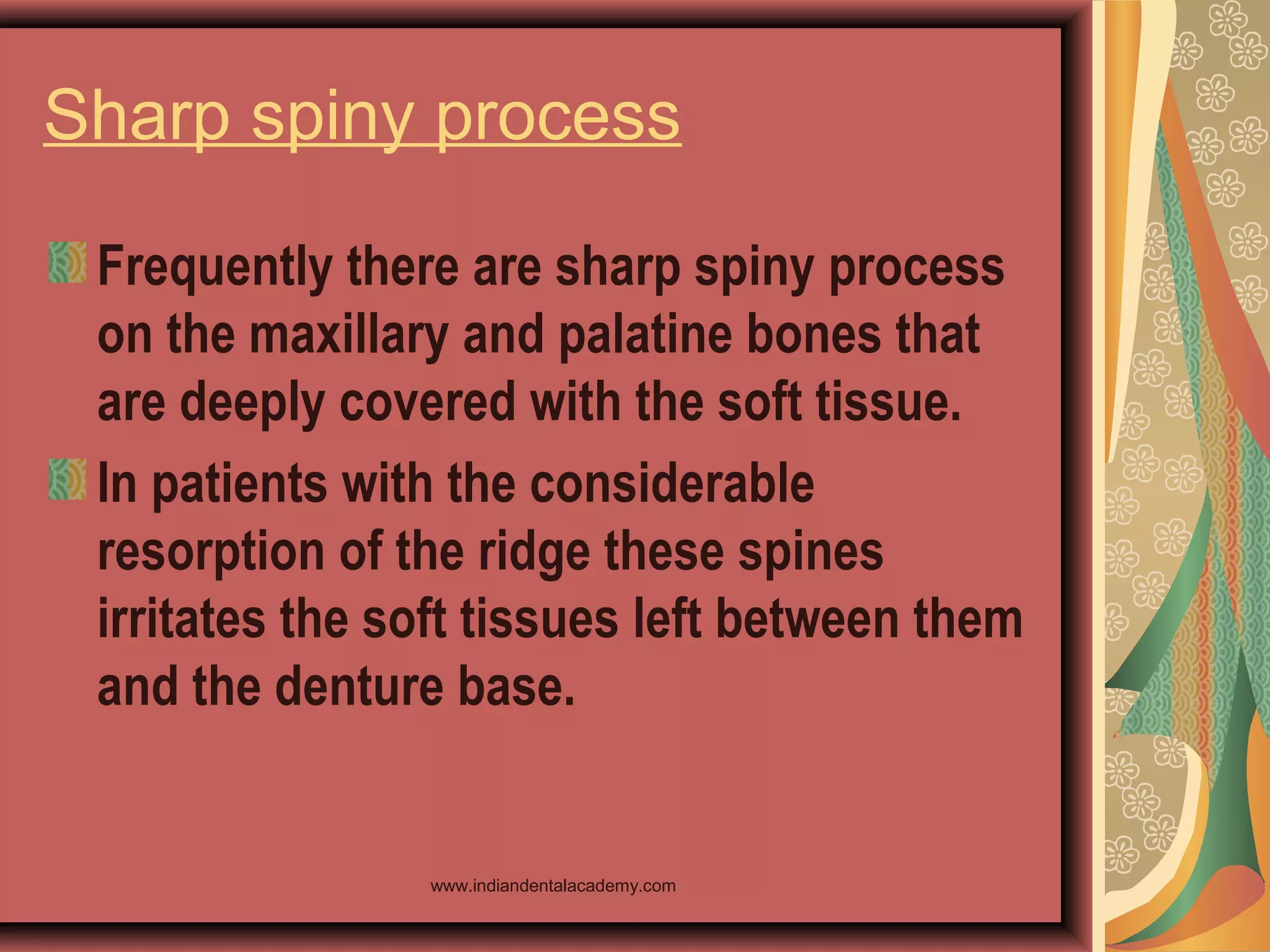 Anatomy and physiology of denture bearing areas /certified fixed ...