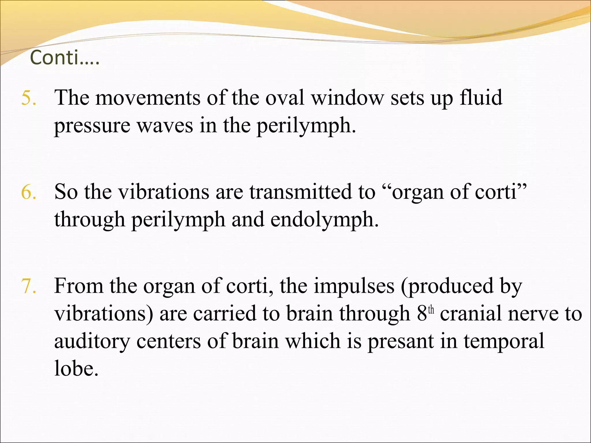Anatomy and physiology of ear | PPT