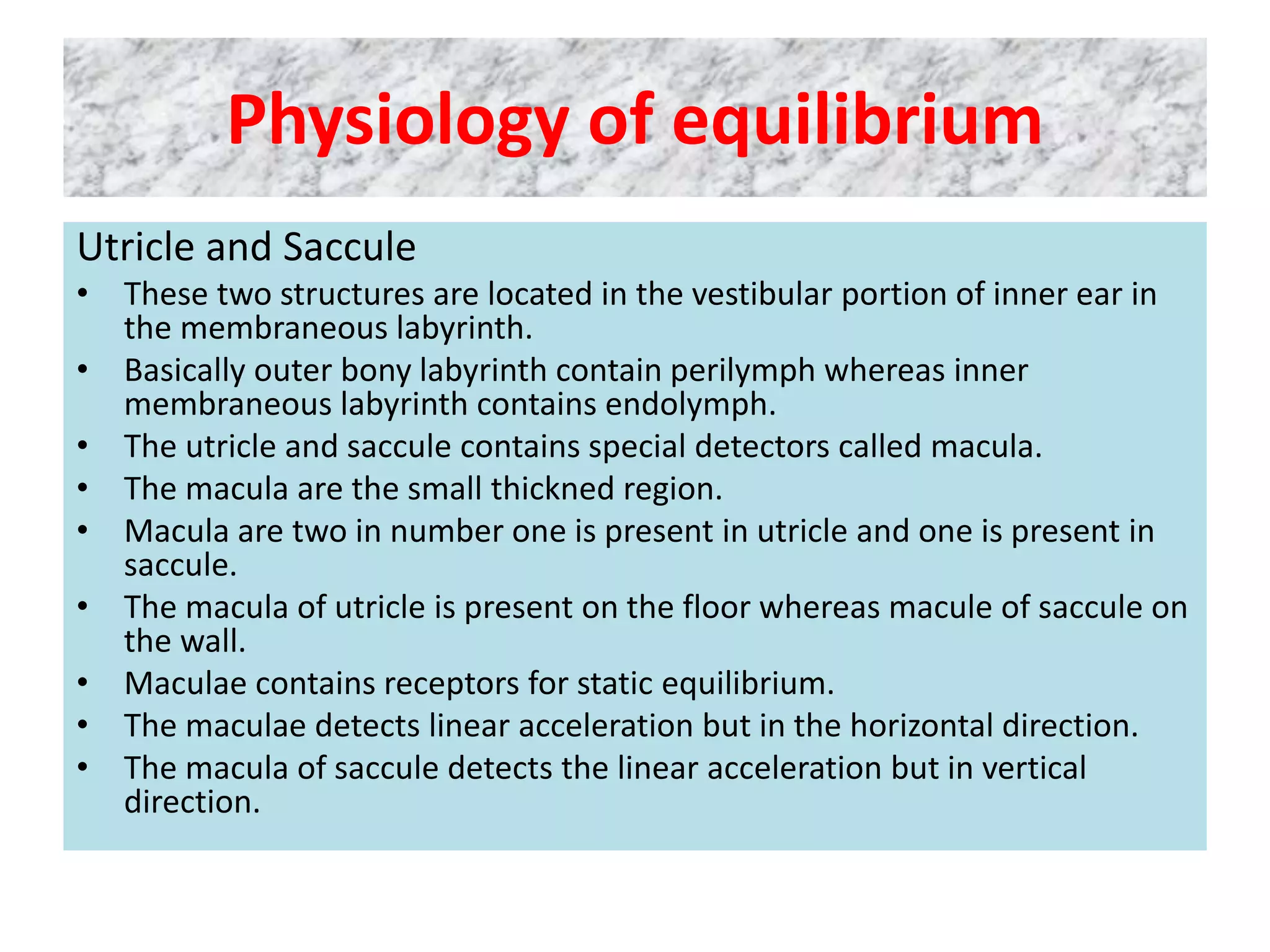 Anatomy and physiology of ear | PPT