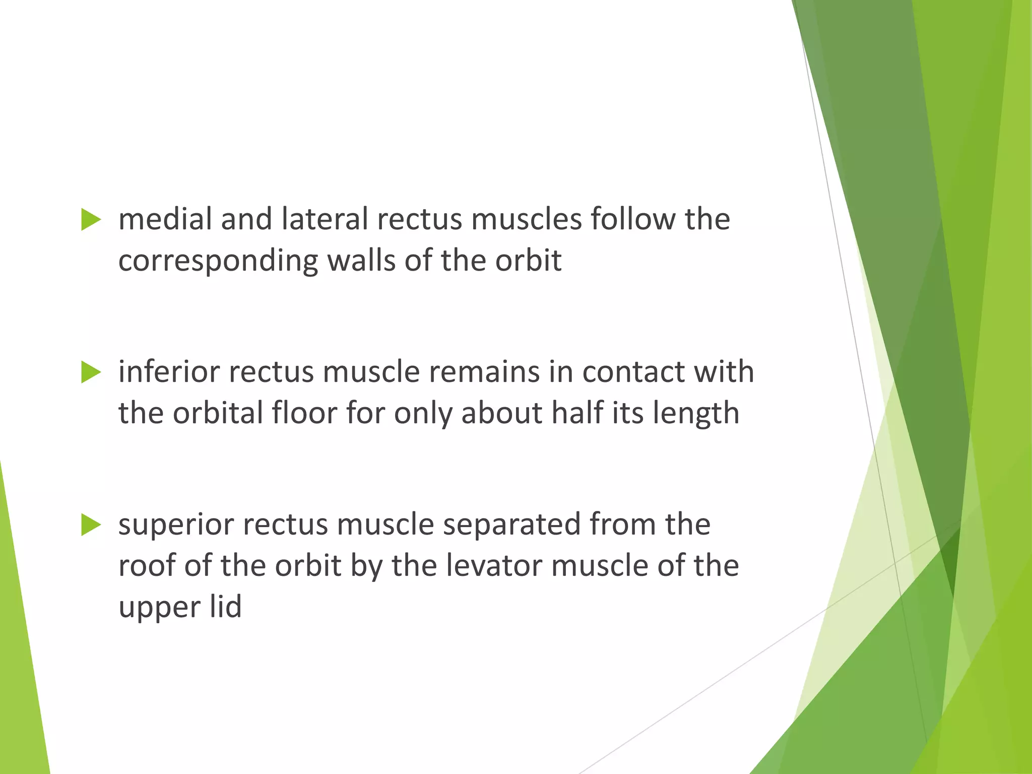Anatomy and physiology of extraocular muscles | PPTX