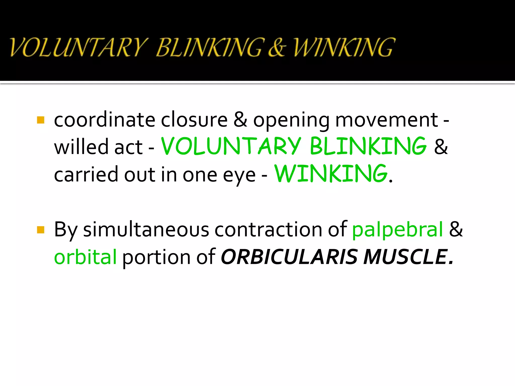 Anatomy and physiology of eyelid asif | PPTX
