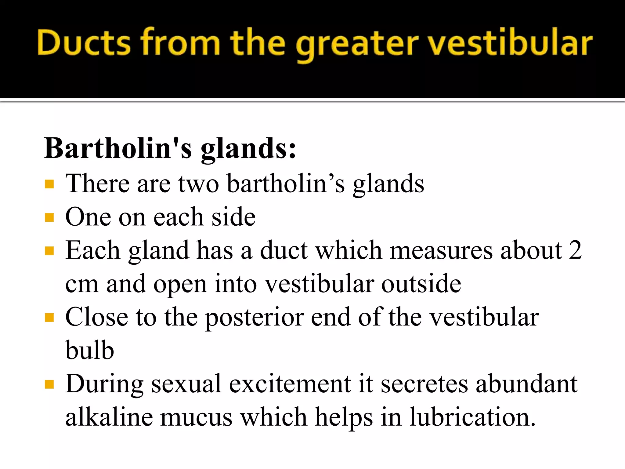 Anatomy and physiology of female reproductive system | PPTX