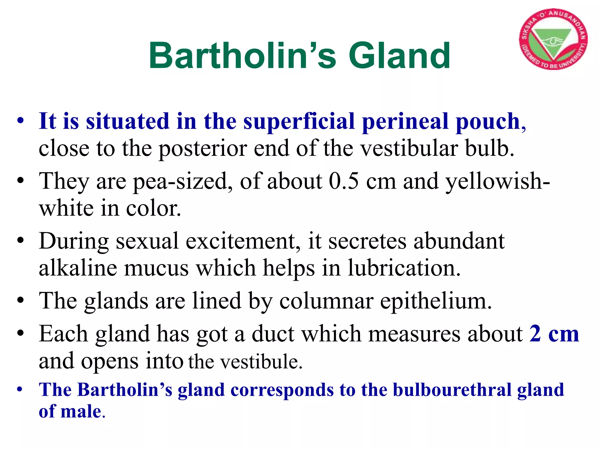 Anatomy and physiology of female reproductive system | PPTX