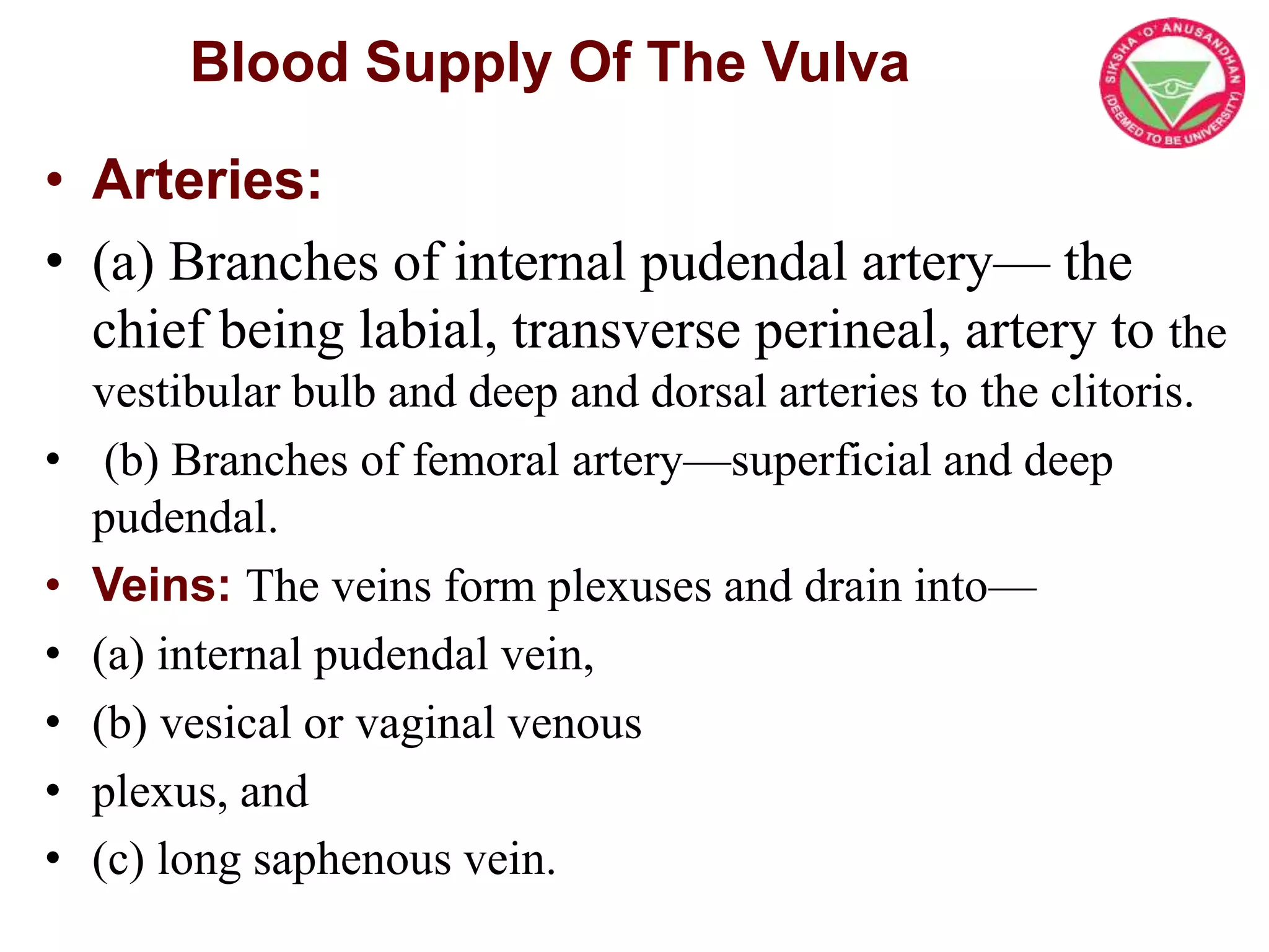Anatomy and physiology of female reproductive system | PPTX