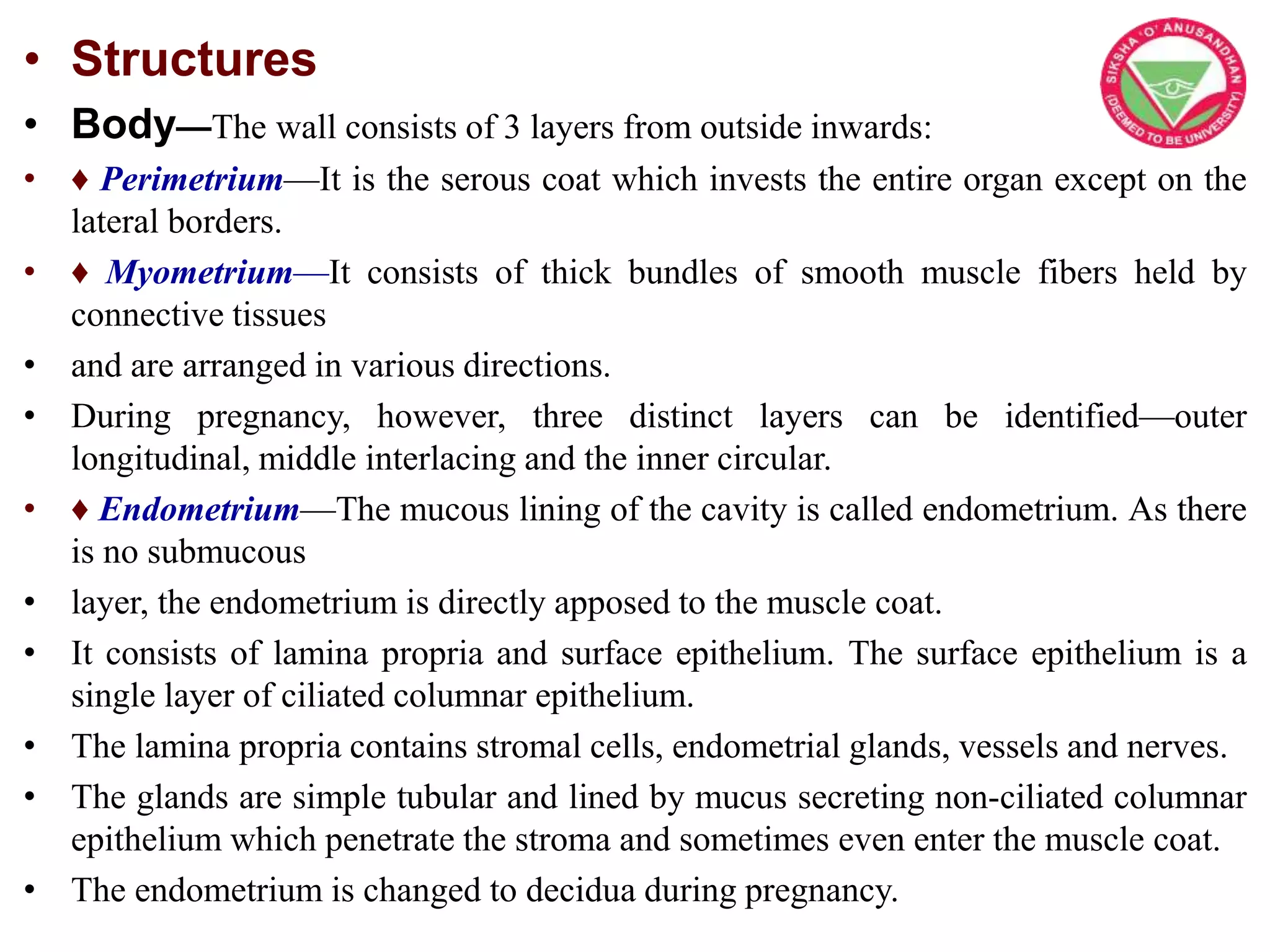 Anatomy and physiology of female reproductive system | PPTX