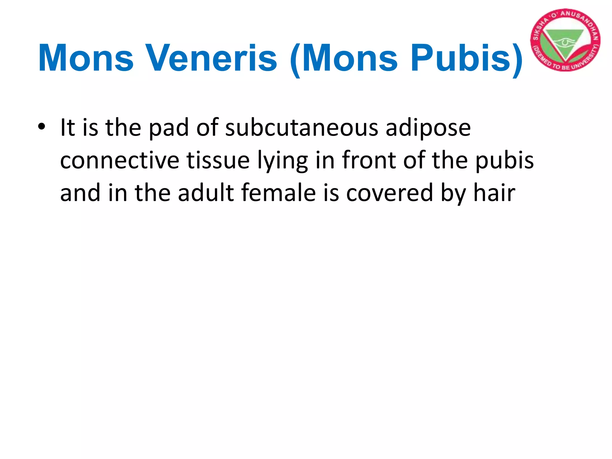 Anatomy and physiology of female reproductive system | PPTX