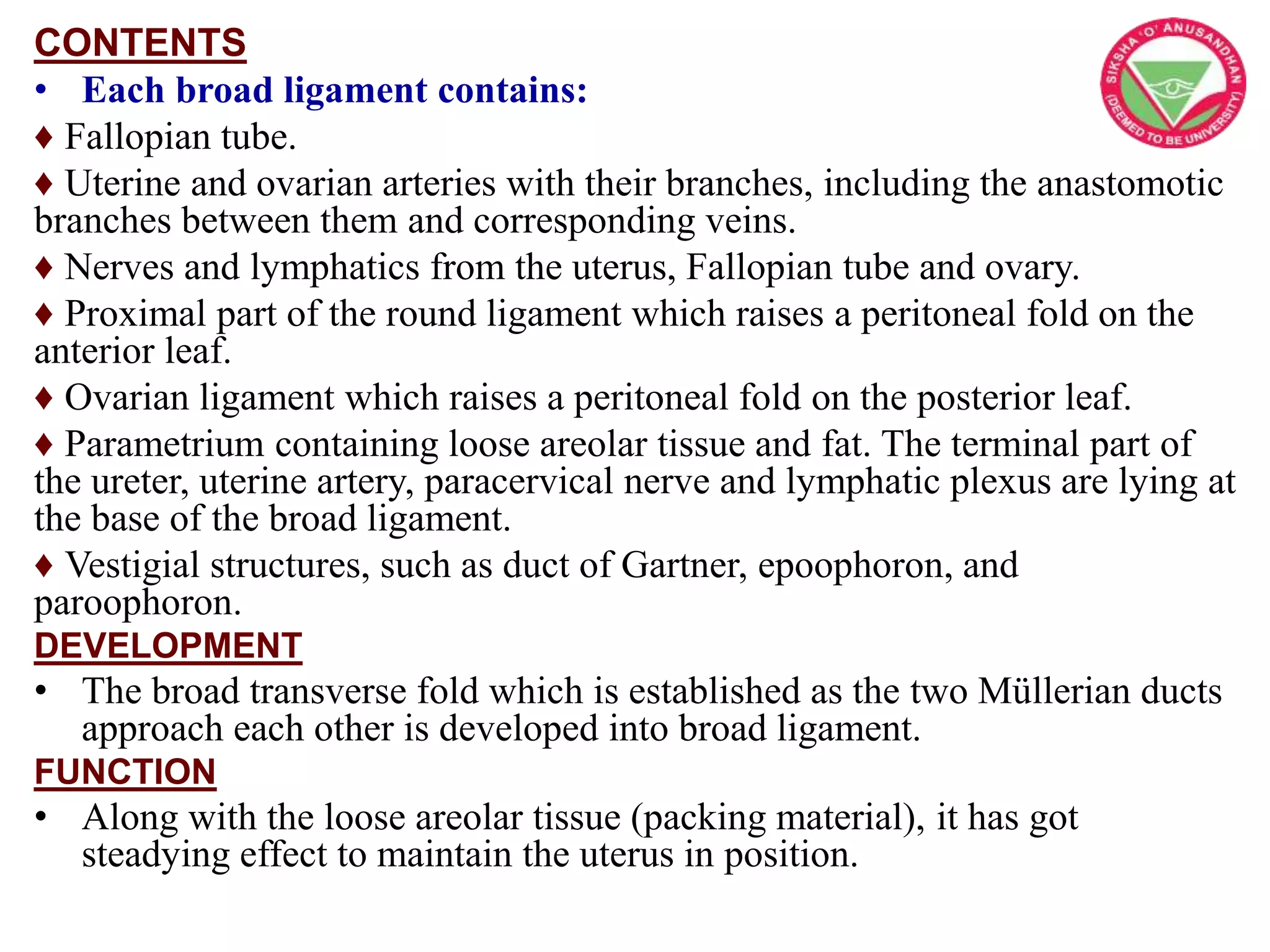 Anatomy and physiology of female reproductive system | PPTX
