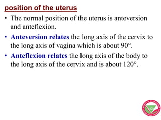 Anatomy and physiology of female reproductive system | PPTX