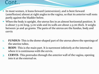 ANATOMY AND PHYSIOLOGY OF FEMALE REPRODUCTIVE SYSTEM.pptx