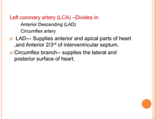 Anatomy and physiology of heart, lung , | PPTX