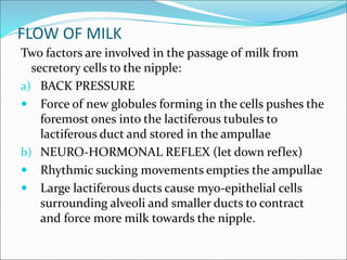 ANATOMY AND PHYSIOLOGY OF LACTATION.ppt | Pregnancy | Reproductive Health