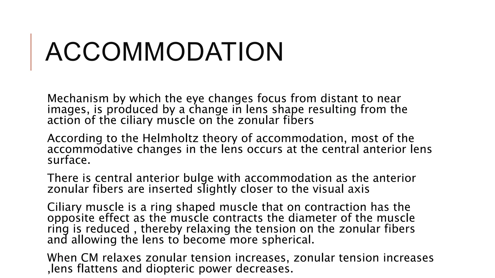 Anatomy and physiology of lens | PPTX