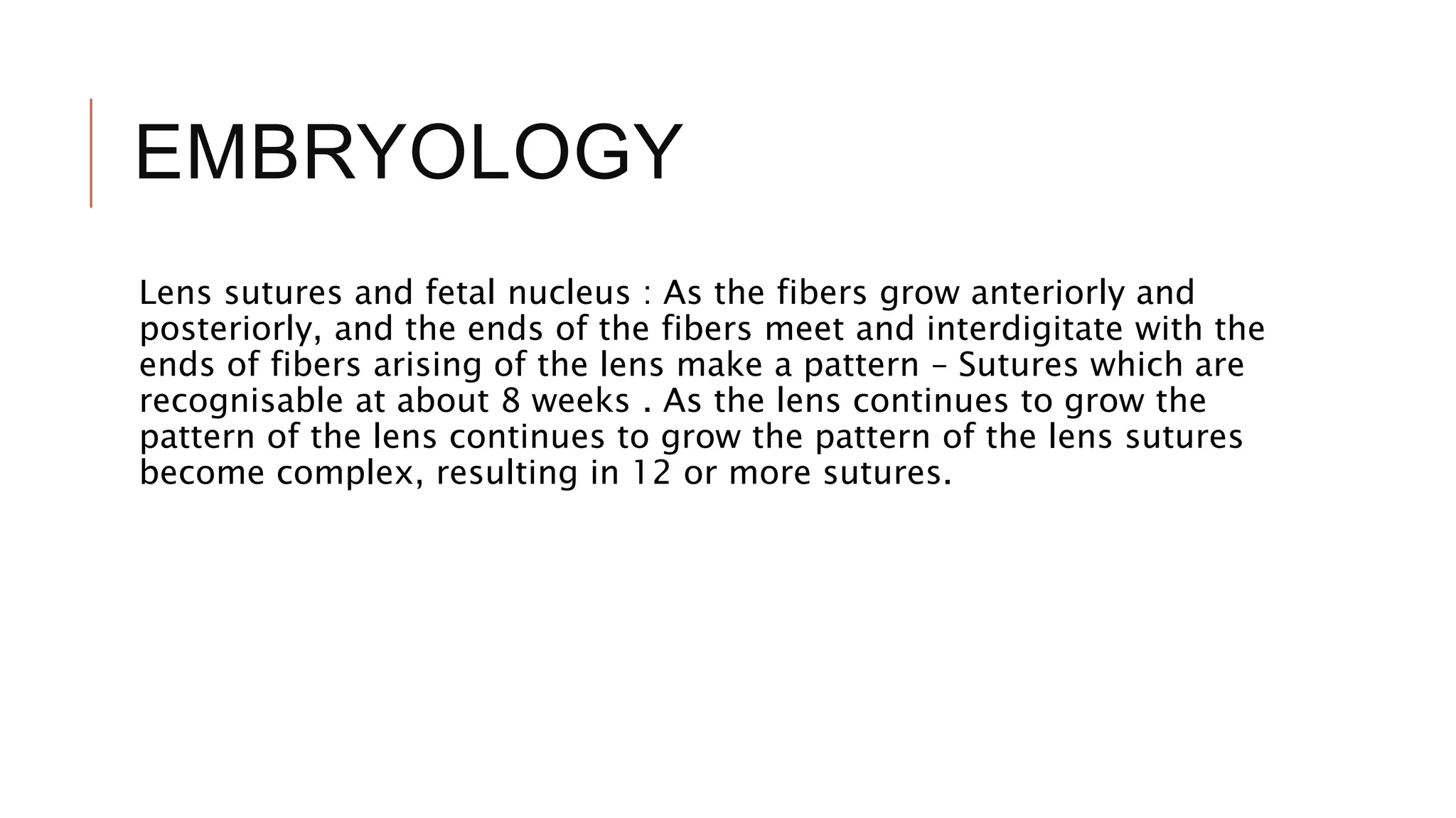 Anatomy and physiology of lens | PPTX