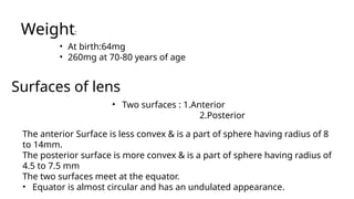 Anatomy and Physiology of Lens.pptx mmmm | PPTX