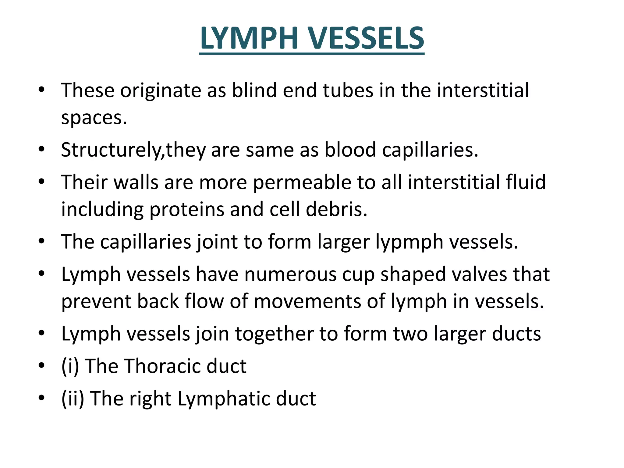 Anatomy of Lymphatic system | PPTX