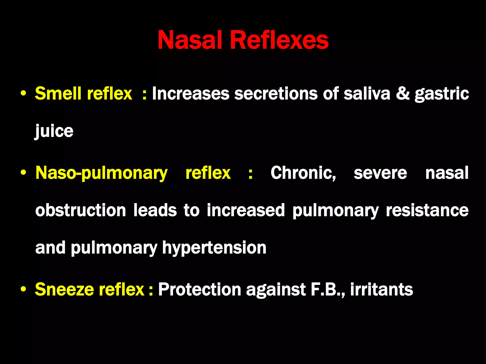 Anatomy and physiology of nose and paranasal sinuses | PPT