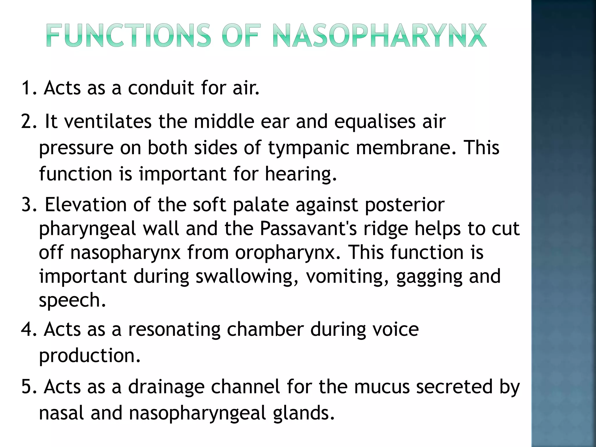 Anatomy and physiology of pharynx | PPTX