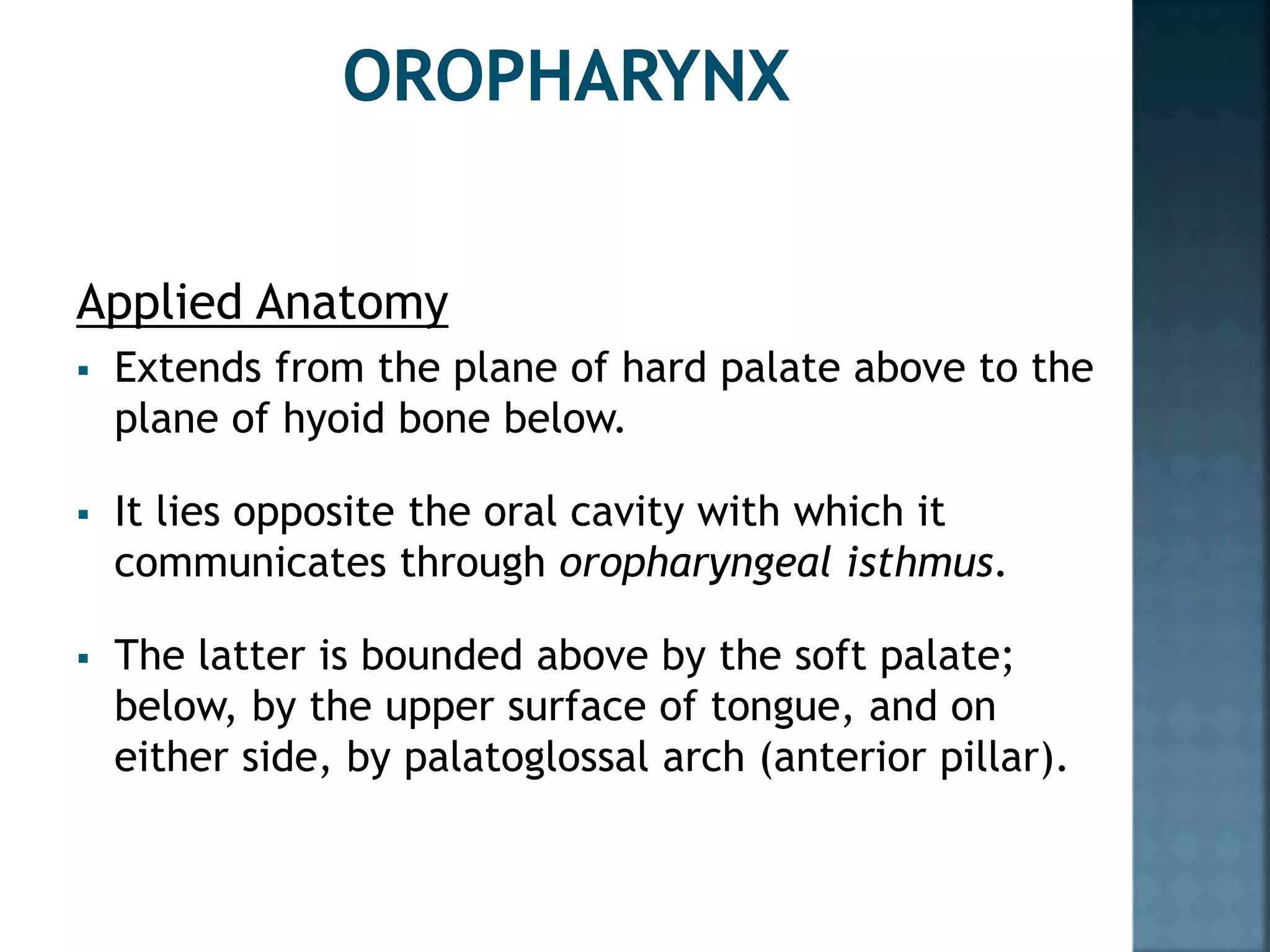 Anatomy and physiology of pharynx | PPTX