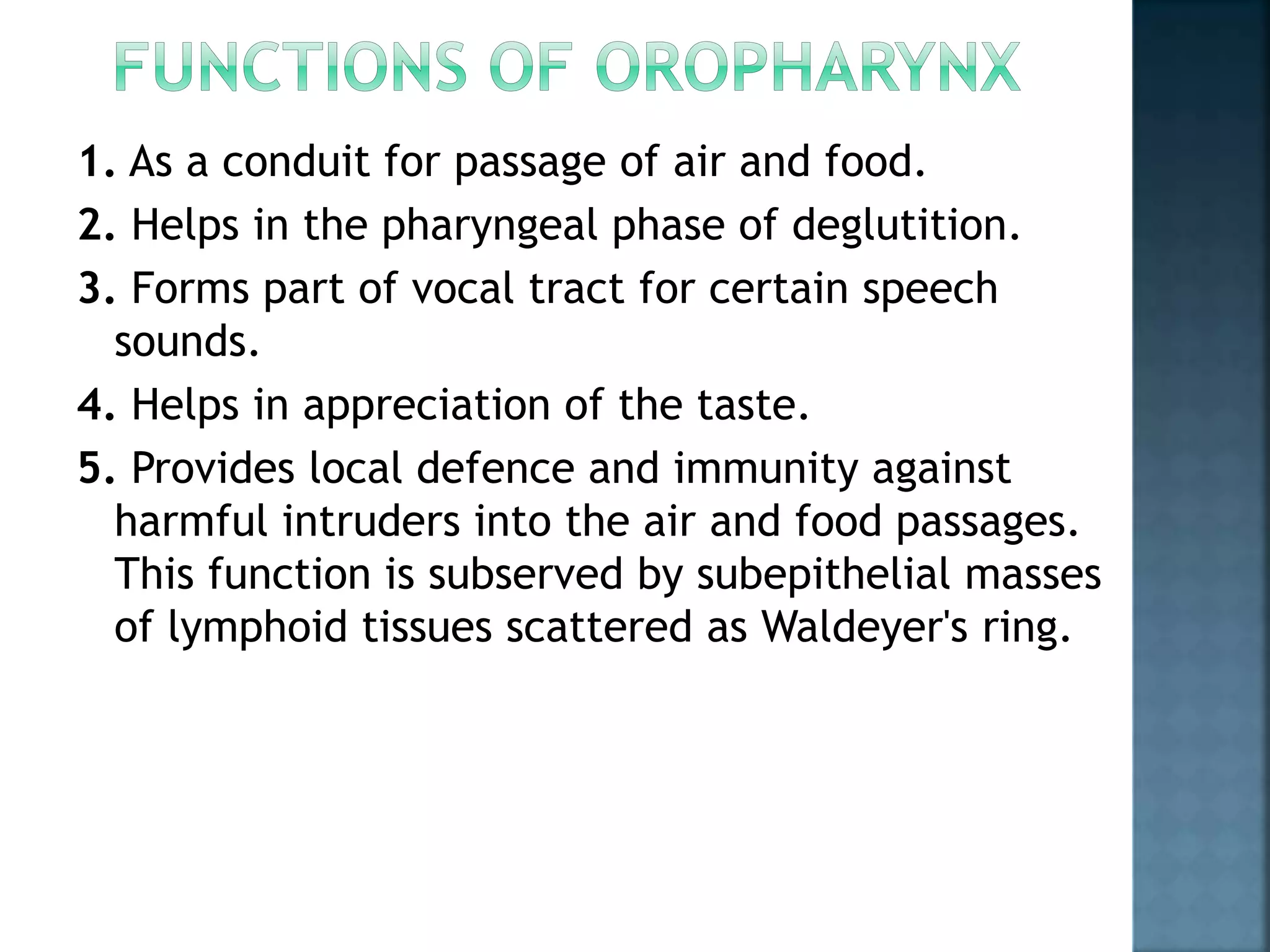 Anatomy and physiology of pharynx | PPTX