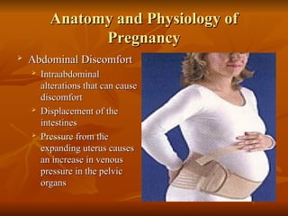 Anatomy and Physiology of Pregnancy for bsc | PPT