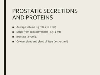 Anatomy and physiology of prostate | PPTX