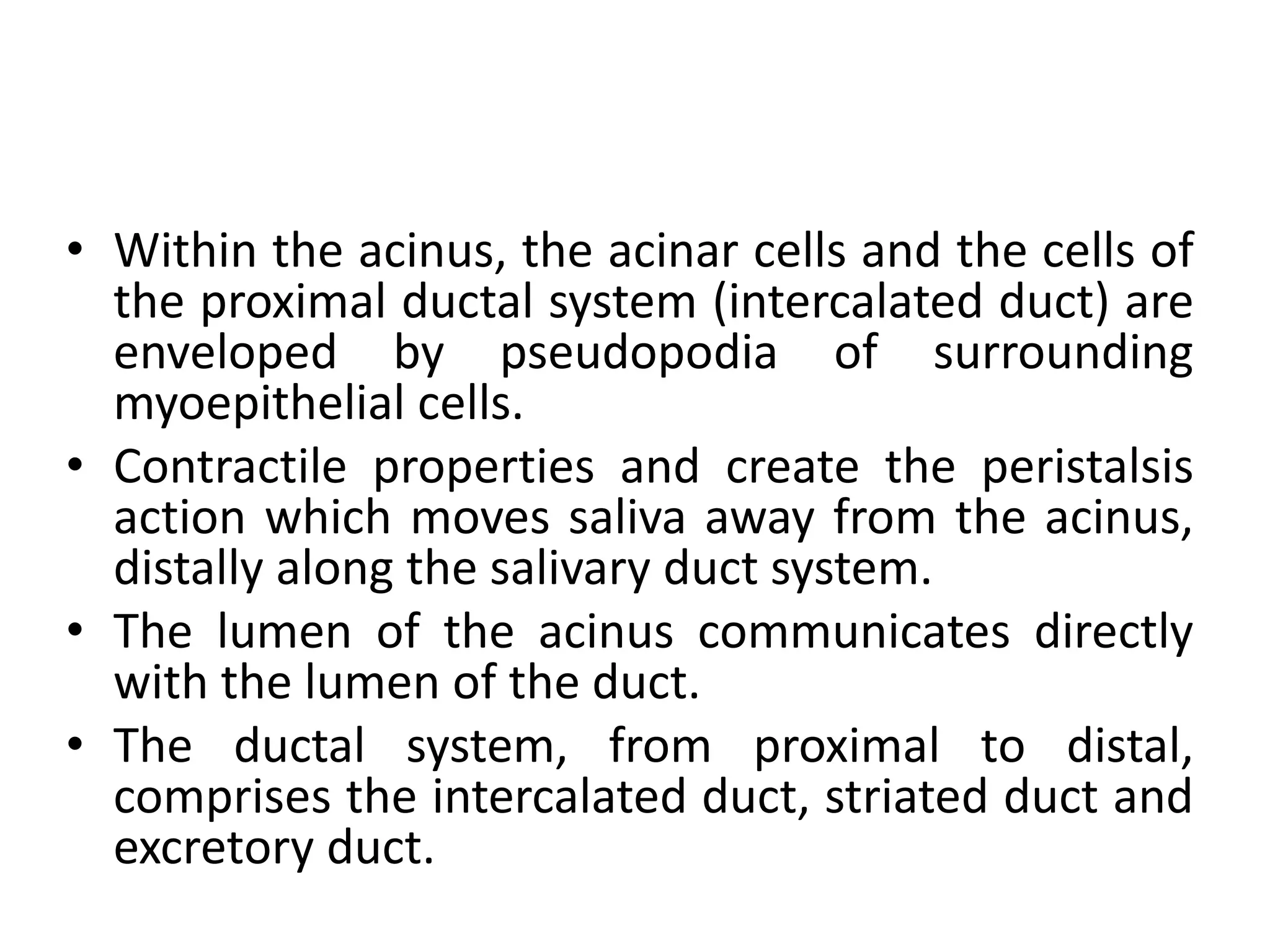 Anatomy and physiology of salivary gland | PPTX