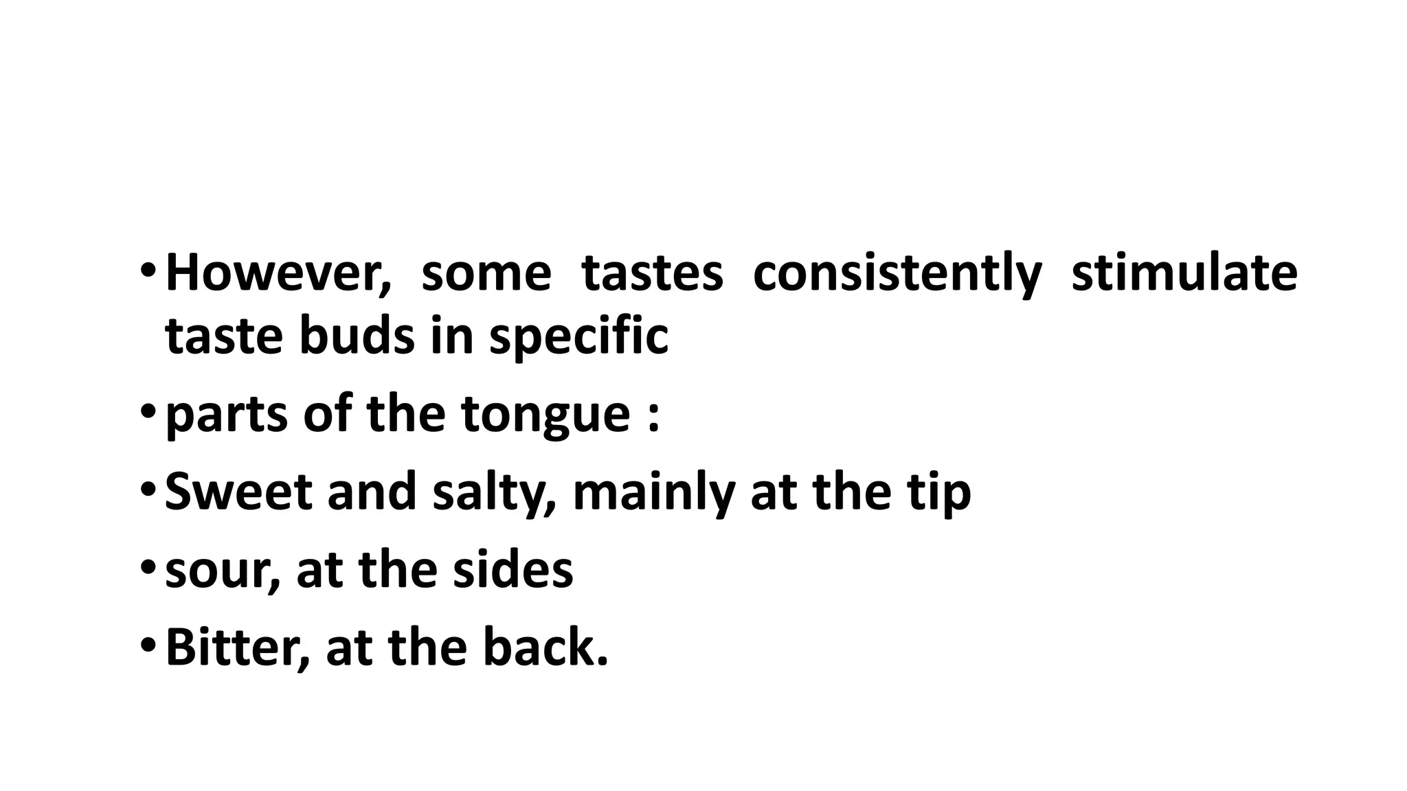 Anatomy and physiology of sense of taste | PPTX