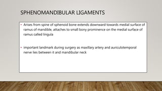 Anatomy and physiology of temporomandibular joint | PPTX