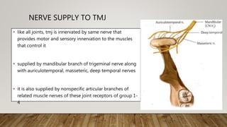 Anatomy and physiology of temporomandibular joint | PPT