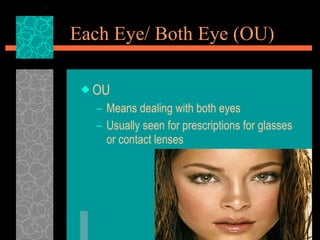 Anatomy and physiology of the eye | PPT