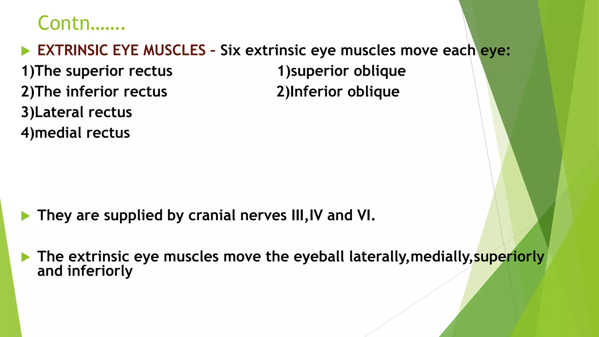 Anatomy and physiology of the Eye-Nursing | PPTX