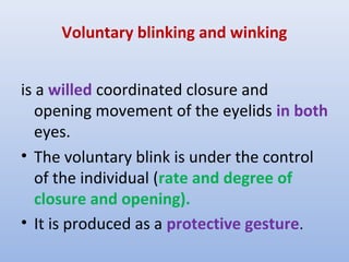 Anatomy and physiology of the eyelid | PPT
