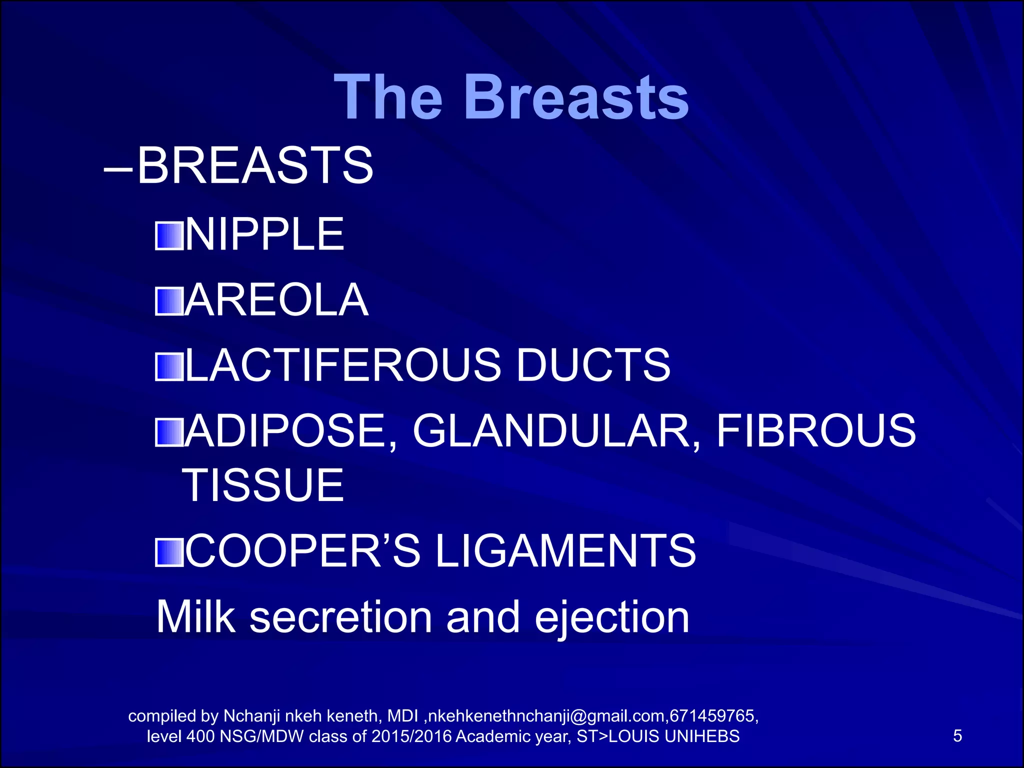 Anatomy and physiology of the female pelvic organs | PDF