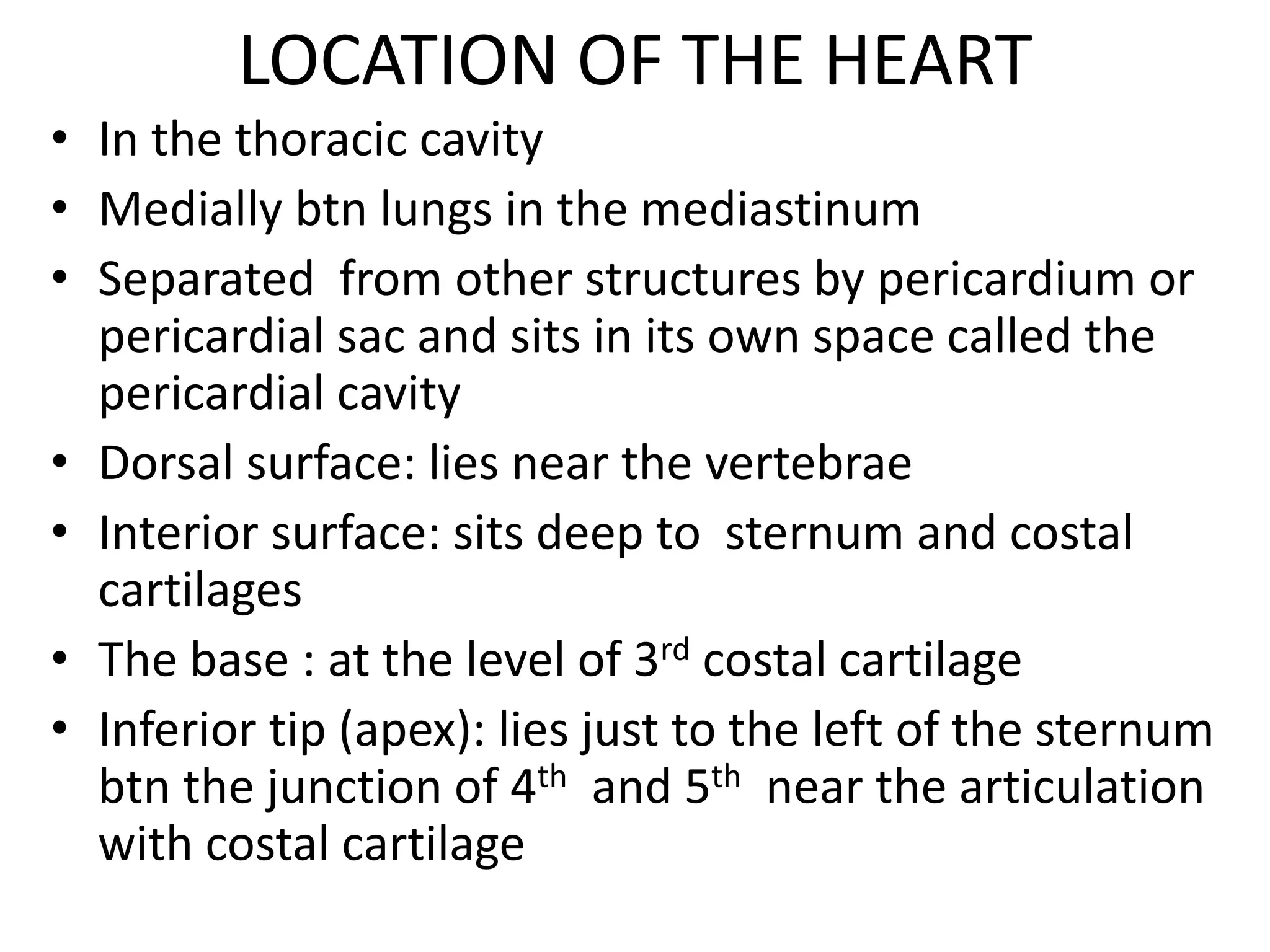 Anatomy and physiology of the heart | PPTX