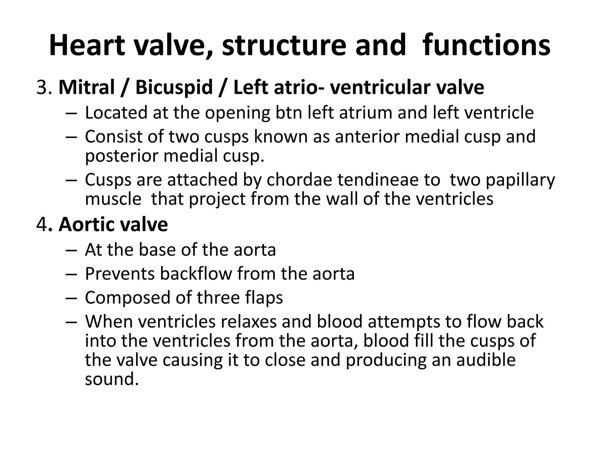 Anatomy and physiology of the heart | PPTX