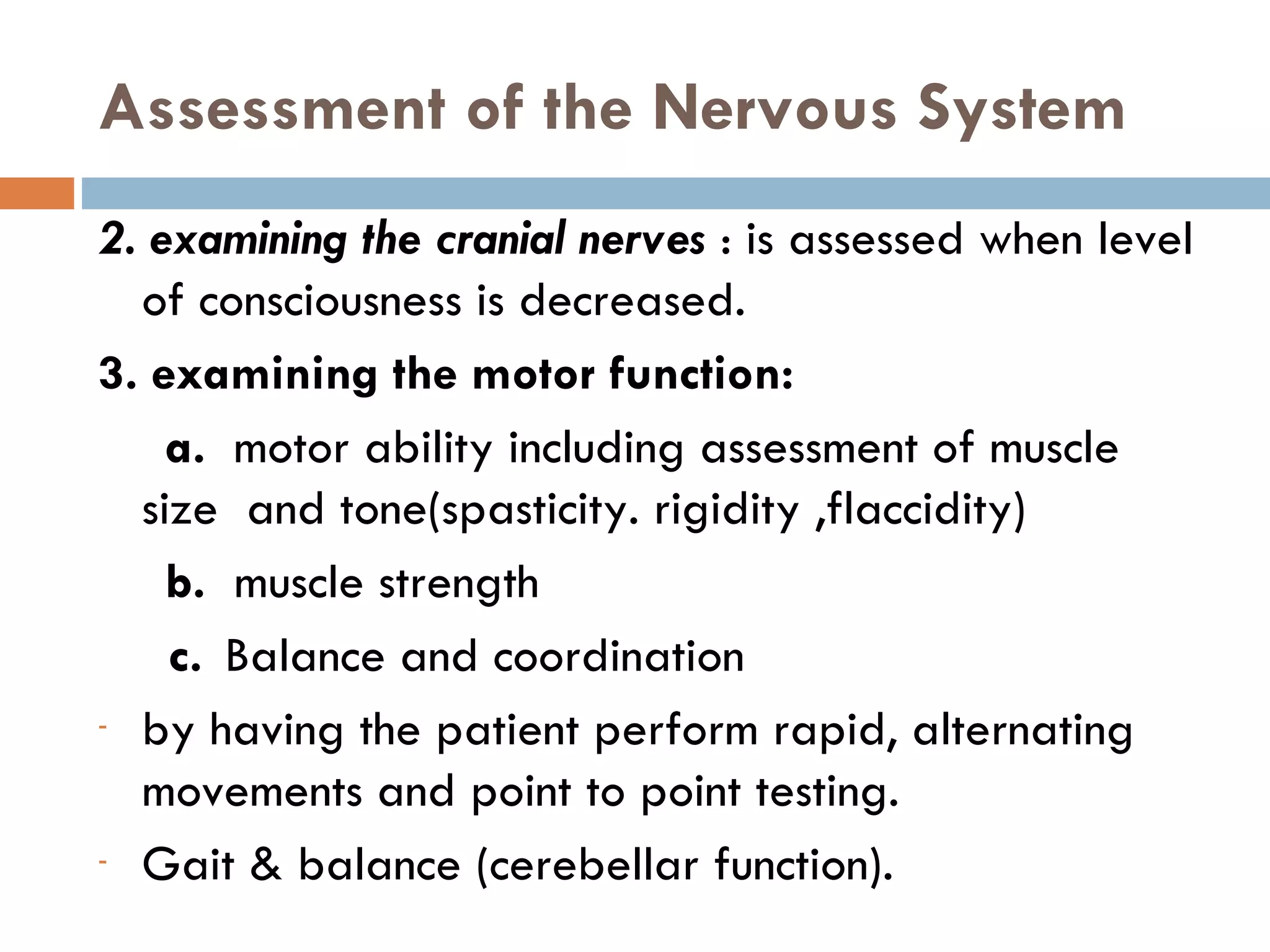 Anatomy and physiology of the nervous system | PPT