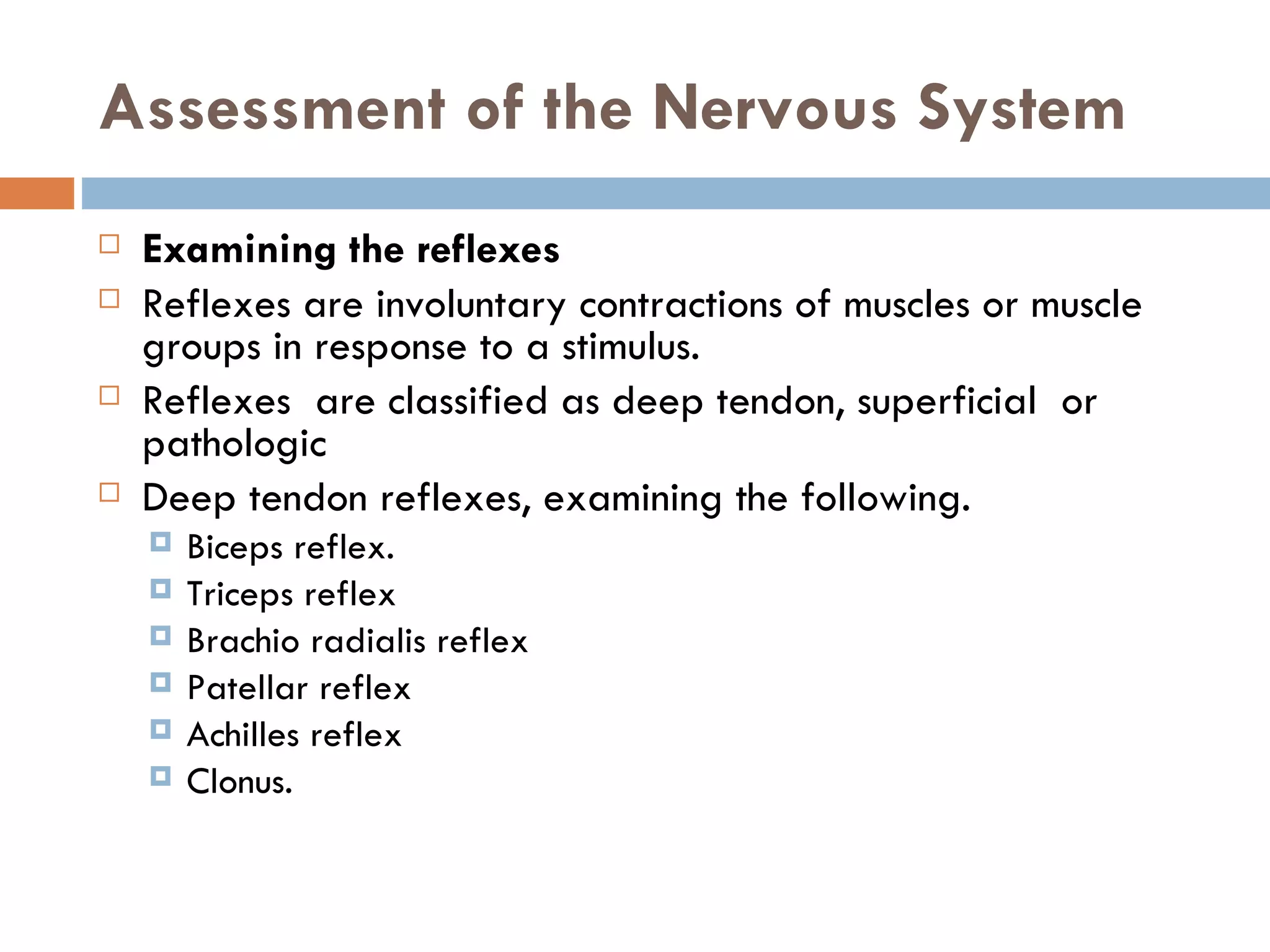 Anatomy and physiology of the nervous system | PPT
