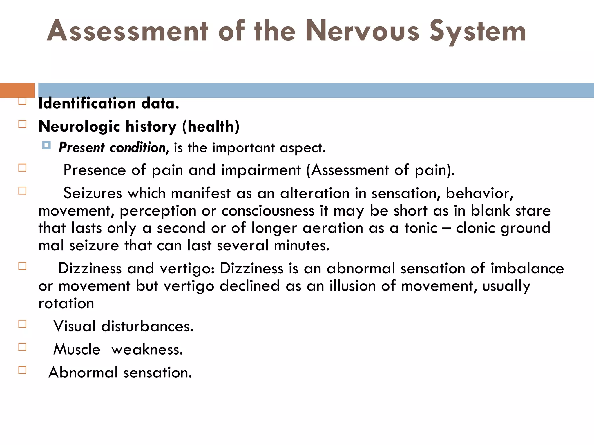 Anatomy and physiology of the nervous system | PPT