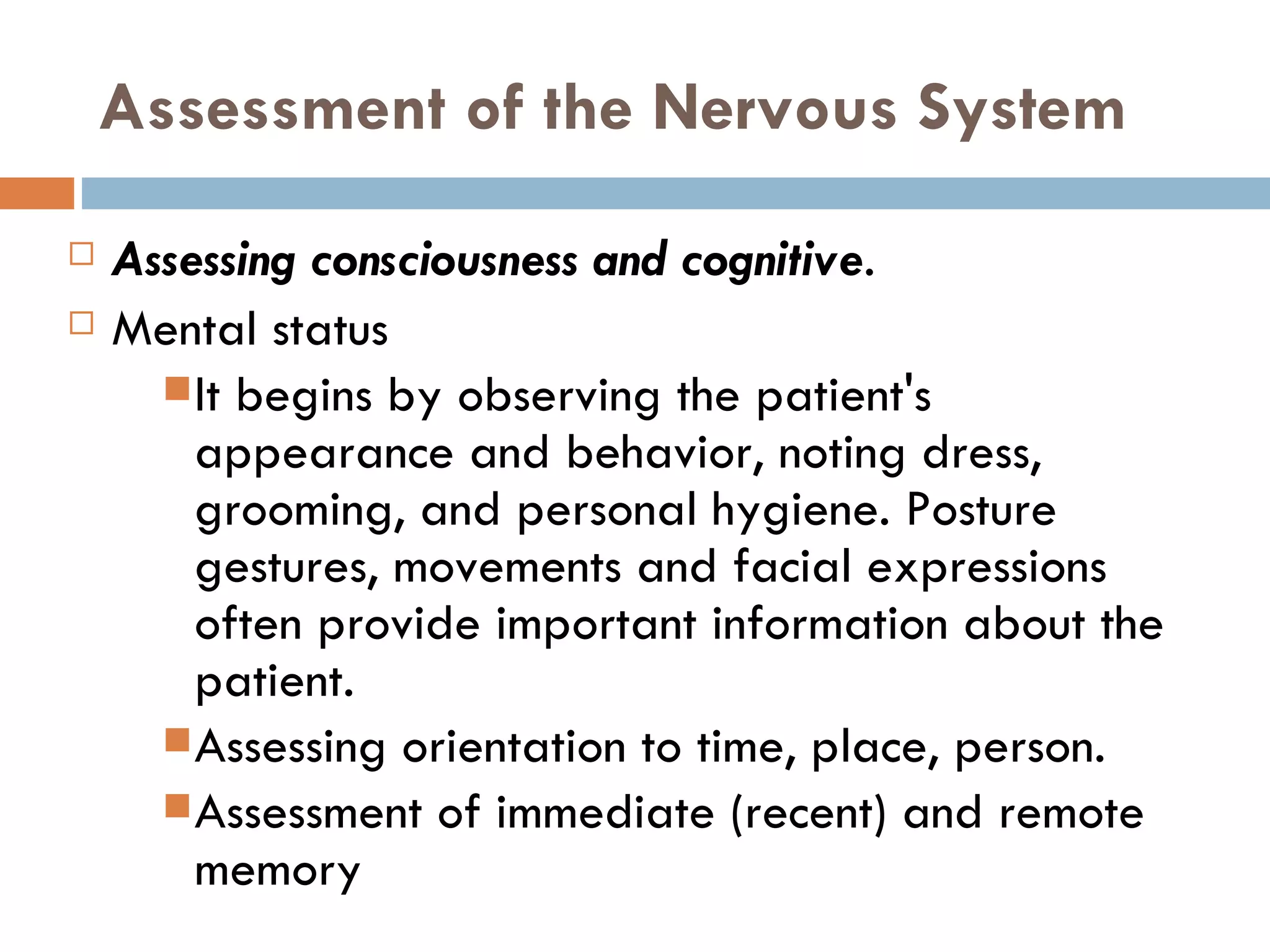 Anatomy and physiology of the nervous system | PPT
