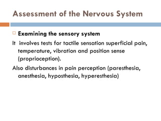 Anatomy and physiology of the nervous system | PPT