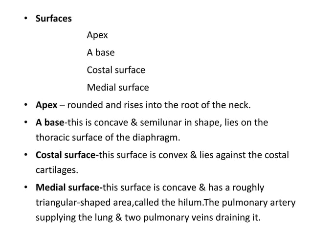 Anatomy and physiology of the respiratory system | PPTX